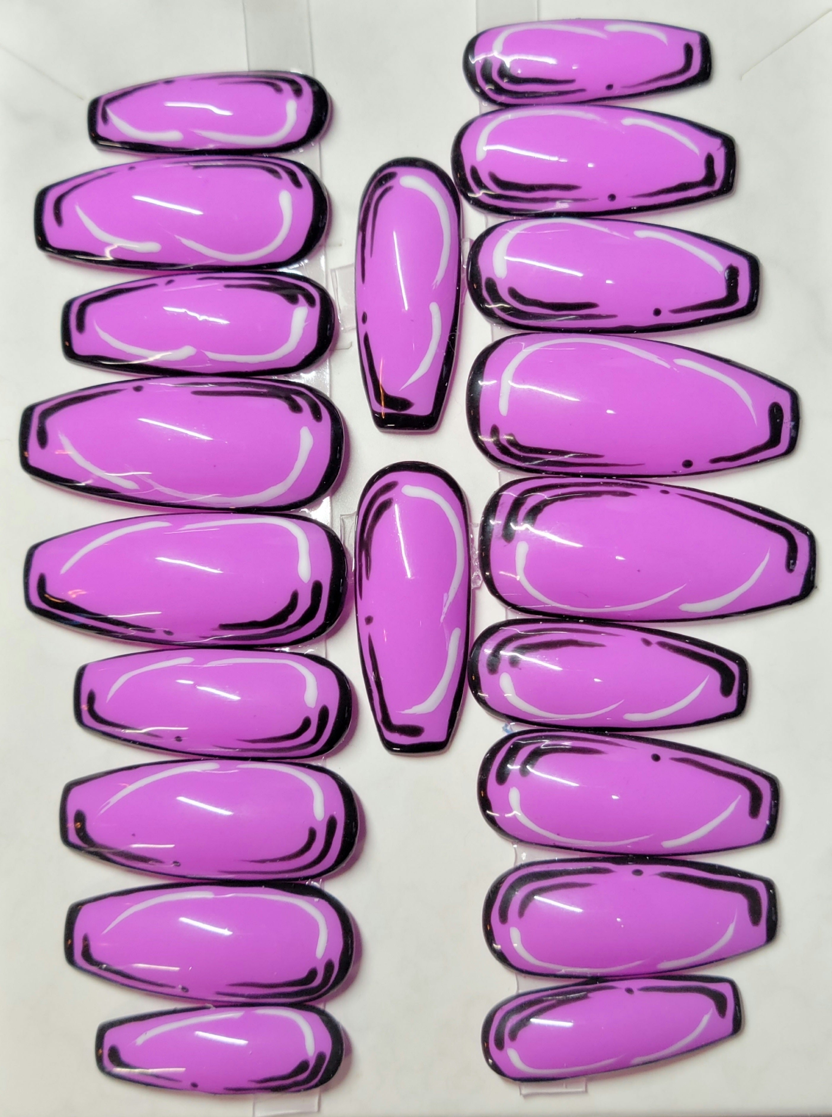 Holo Comics Purple – Holographic Jellys